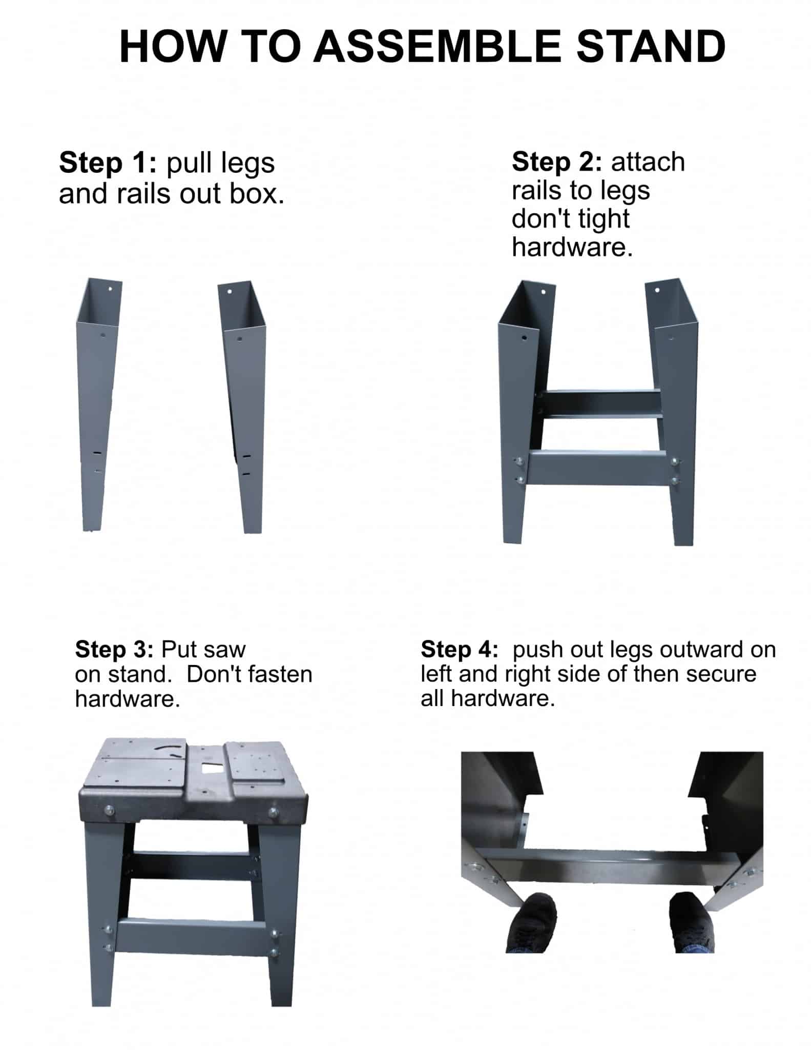 12-P INDUSTRIAL STEEL MULTI PURPOSE STAND